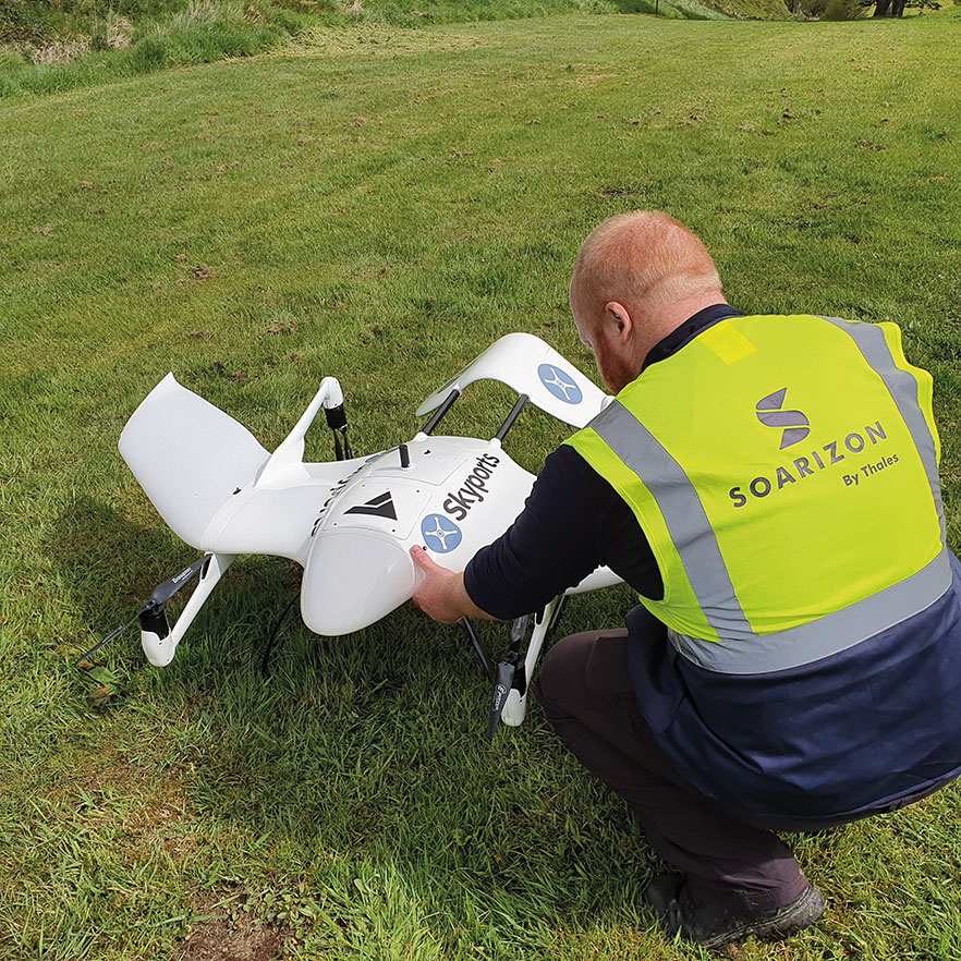 Drone Delivery Trials For NHS In Scotland - Transport News