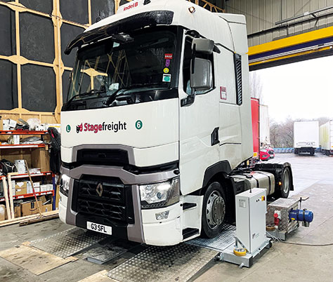 Stagefreight Builds Up Pre-MOT Test Equipment - Transport News