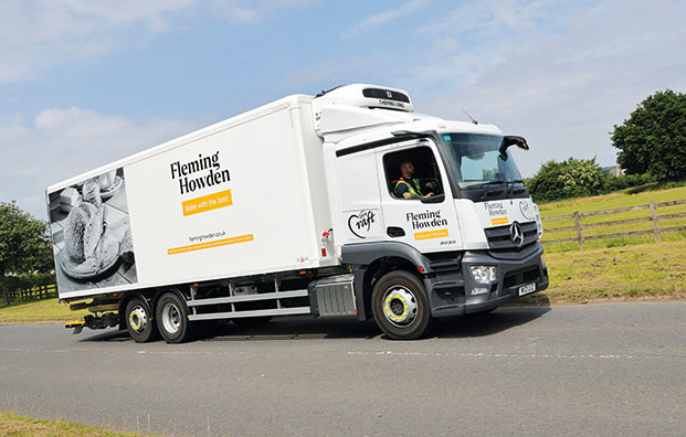 New Actros Rigid Reefers for Fleming Howden. - Transport News