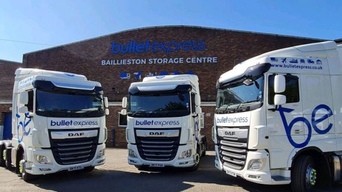 New trucks for Bullet Express fitted with Wheely-Safe - Transport News