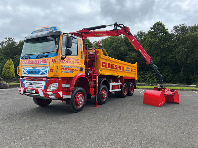 First New Truck For Clamshell - Transport News
