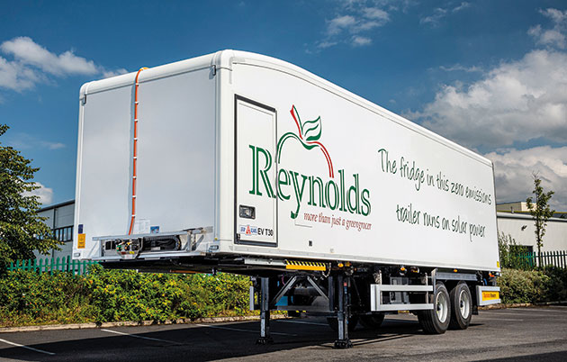 Solar Powered Electric Trailer - Transport News