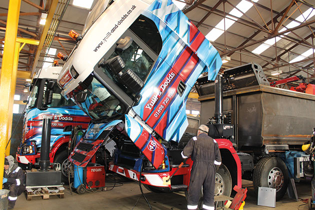 Thompsons Hoists Scottish Bodybuilding Operations - Transport News