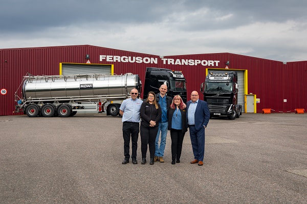 New Trucks For Ferguson Transport & Shipping For Fresh Salmon Work ...